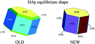 Theoretical equilibrium shape of hydroxyapatite, revised - CrystEngComm ...