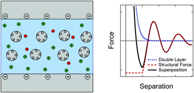 Untangling superposed double layer and structural forces across ...