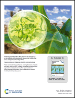 Back cover - Environmental Science: Nano (RSC Publishing)