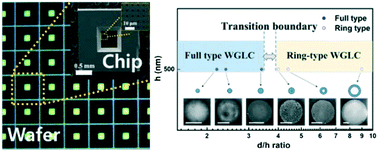 Lithographically patterned well-type graphene liquid cells with ...