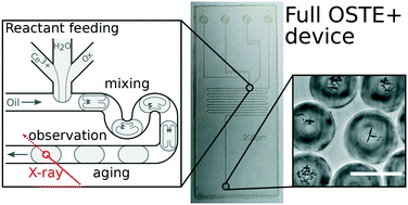 OSTE+ for in situ SAXS analysis with droplet microfluidic devices - Lab ...