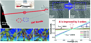 A viable method to enhance the electrical conductivity of CNT bundles ...
