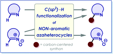 C(sp2)–H functionalization in non-aromatic azomethine-based heterocycles - Organic ...
