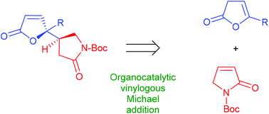 Asymmetric vinylogous Michael addition of 5-substituted-furan-2(3H ...