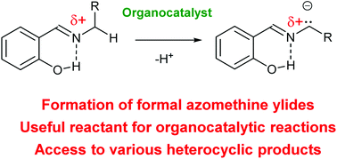 Hydroxyl-group-activated azomethine ylides in organocatalytic H-bond ...