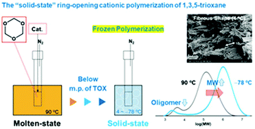 The “solid-state” ring-opening cationic polymerization of 1,3,5 ...