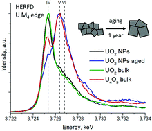 Insight into the structure–property relationship of UO2 nanoparticles ...