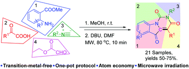 Synthesis of indoline-piperidinones via a novel Ugi, ring expansion ...
