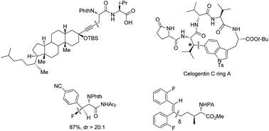 Site-selective and diastereoselective functionalization of α-amino acid ...