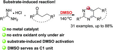 Substrate-induced DMSO activation and subsequent reaction for rapid ...