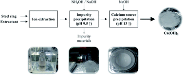 Effects of pH and metal composition on selective extraction of calcium ...