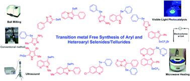 Synthetic strategies for aryl/heterocyclic selenides and tellurides ...
