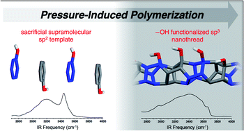 ‘Sacrificial’ supramolecular assembly and pressure-induced ...