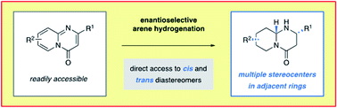 Enantioselective hydrogenation of annulated arenes: controlled ...