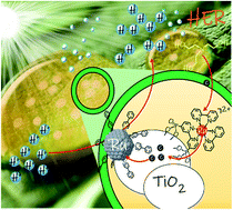 TiO2-mediated visible-light-driven hydrogen evolution by ligand-capped ...
