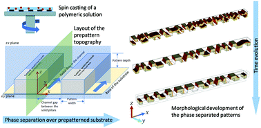 Impact of the process conditions on polymer pattern morphology during ...