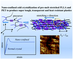 Inducing nano-confined crystallization in PLLA and PET by elastic melt ...