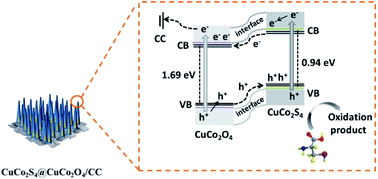 An in situ engineered CuCo2S4@CuCo2O4 heterojunction with an O–S ...