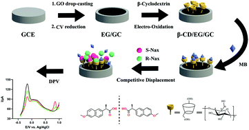 Target -responsive host–guest binding-driven dual-sensing readout for ...