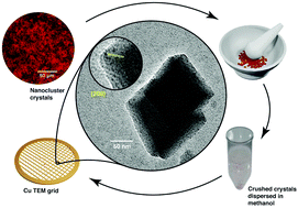 Direct imaging of lattice planes in atomically precise noble metal ...