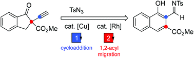 1,2-Acyl migration with α-imino rhodium carbenoids leading to ...