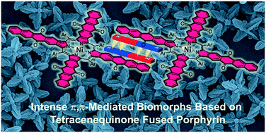 Solvent-regulated biomorphs from the intense π,π-mediated assemblies of ...