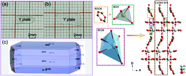 Kyropoulos growth and characterization of monoclinic α-Bi2B8O15 single ...