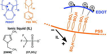 Raman spectroscopy and DFT calculations of PEDOT:PSS in a dipolar field ...