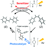 A catalyzed E/Z isomerization mechanism of stilbene using para ...