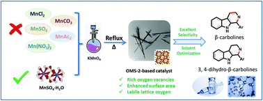 Selectivity-tunable oxidation of tetrahydro-β-carboline over an OMS-2 ...