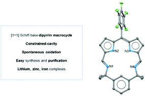 Synthesis and complexes of a constrained-cavity Schiff-base dipyrrin ...