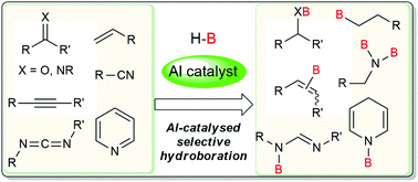 Aluminium complexes: next-generation catalysts for selective hydroboration - Dalton Transactions ...