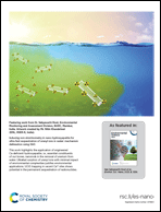Back cover - Environmental Science: Nano (RSC Publishing)