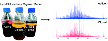 Characterization of landfill leachate molecular composition using ...