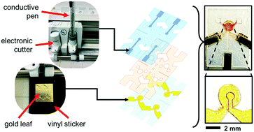 Low-cost and rapid prototyping of integrated electrochemical ...