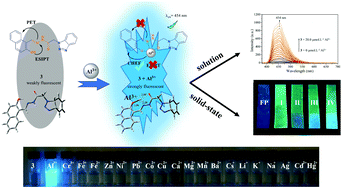 A “turn-on” small molecule fluorescent sensor for the determination of Al3+ ion in real samples ...