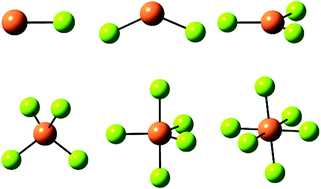 Experimental evidence for the molecular molybdenum fluorides MoF to ...