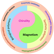 Chiral magnetic hybrid materials constructed from macromolecules and ...