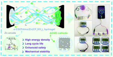 A safe and robust dual-network hydrogel electrolyte coupled with multi ...