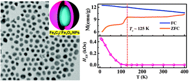 Exchange bias and Verwey transition in Fe5C2/Fe3O4 core/shell ...