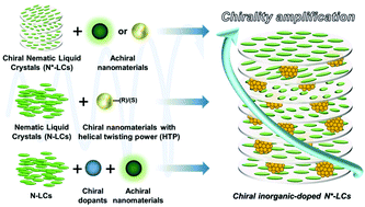 Amplifying inorganic chirality using liquid crystals - Nanoscale (RSC ...