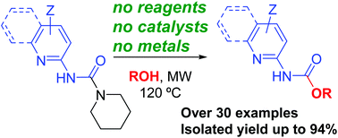Catalyst-free synthesis of substituted pyridin-2-yl, quinolin-2-yl, and ...