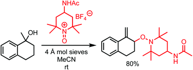 Tandem elimination-oxidation of tertiary benzylic alcohols with an ...