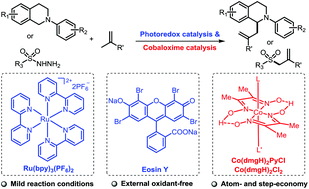Photoredox/cobaloxime co-catalyzed allylation of amines and sulfonyl ...