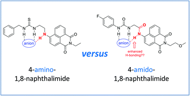 Comparing the anion binding of 4-amido- with 4-amino-1,8-naphthalimides ...