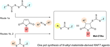Direct routes to functional RAFT agents from substituted N-alkyl ...