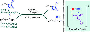 Chemoselective reduction of α,β-unsaturated ketones to allylic alcohols ...