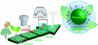 Green synthesis of carbon dots and their applications - RSC Advances ...