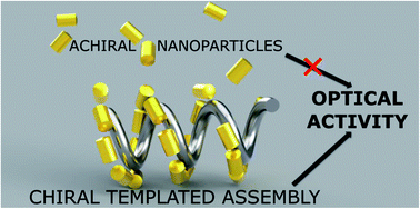 Template-assisted self-assembly of achiral plasmonic nanoparticles into chiral structures ...