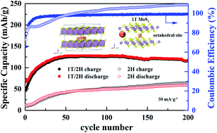 Boosting magnesium storage in MoS2via a 1T phase introduction and ...